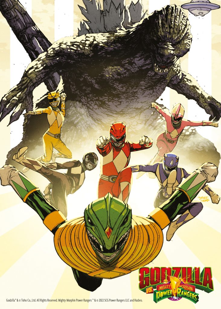 Godzilla vs. Power Rangers: un blockbuster revienta páginas